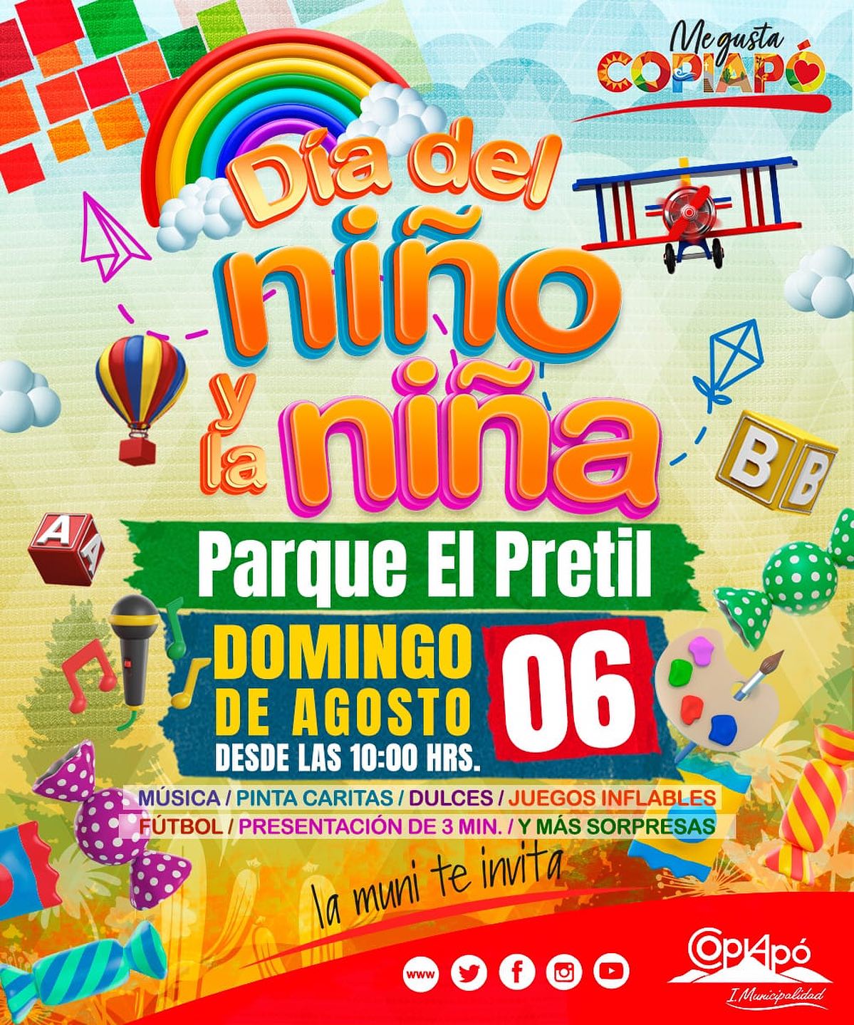 Día del niño y la niña parque El Pretil - Agenda Cultura